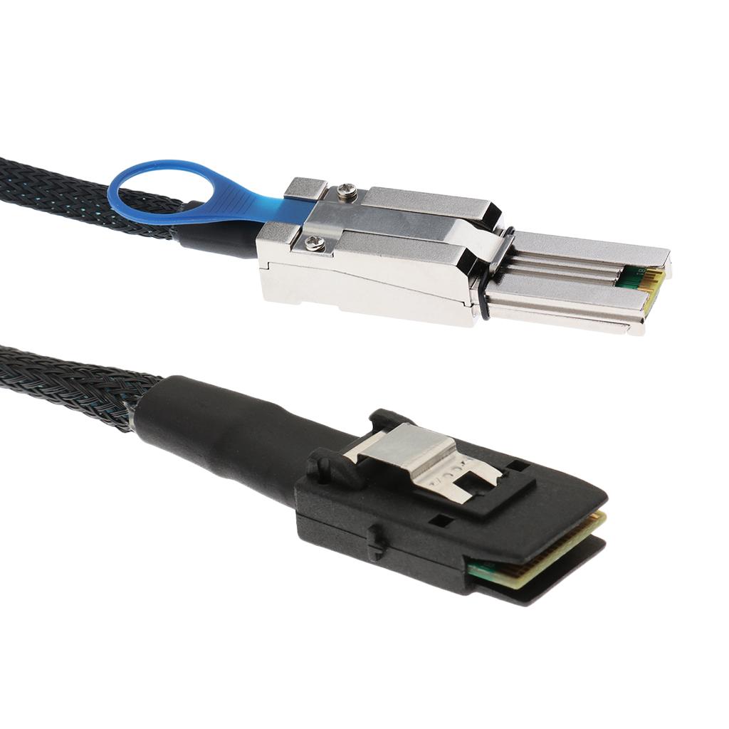 External Mini SAS SFF-8088 Male to Internal Mini SAS SFF-8087 Male ...