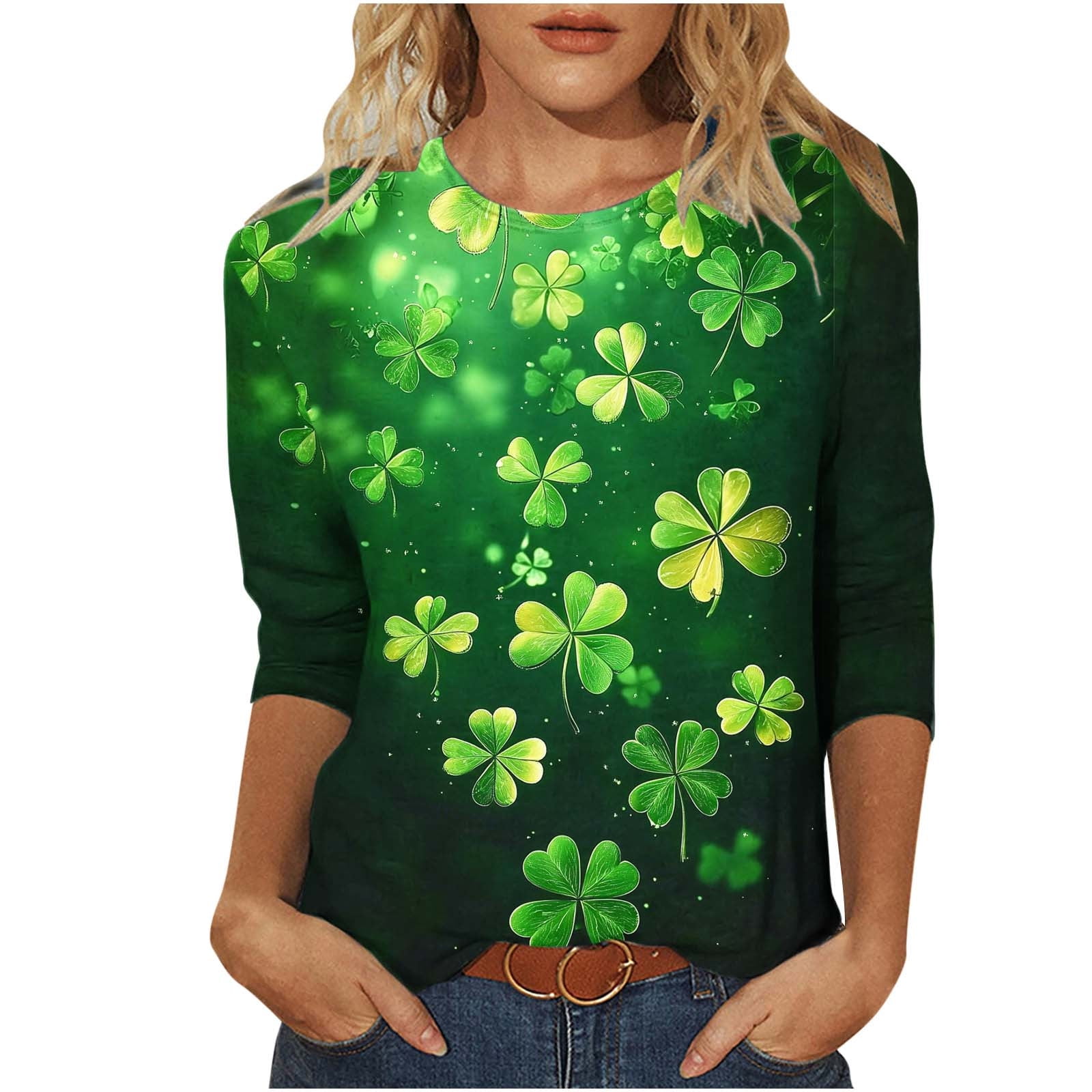 Click here for Unbranded St. Patricks Day T-Shirt For Women  Prin... prices