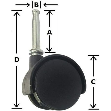 GHSDFBB NUWEISHI (4 Caster Wheels for Ridgid Wet Dry Shop Vac-New ...