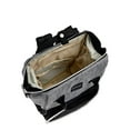 Gray & Black MODERNISME Backpack Diaper Bag - Walmart.com