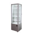5 Layers Cake Display Cabinet Glass Refrigerated Showing Case Vertical ...