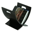 Oceanstar Contemporary Espresso Finish Wooden Magazine Rack - Walmart.com