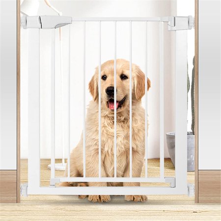 Safety Baby Gate for Baby Kids and Pets, 61 to 68 cm, 76cm Tall, Metal ...