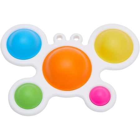 Baby Sensory Toys, Silicone Flipping Crab Board for Infant Early ...