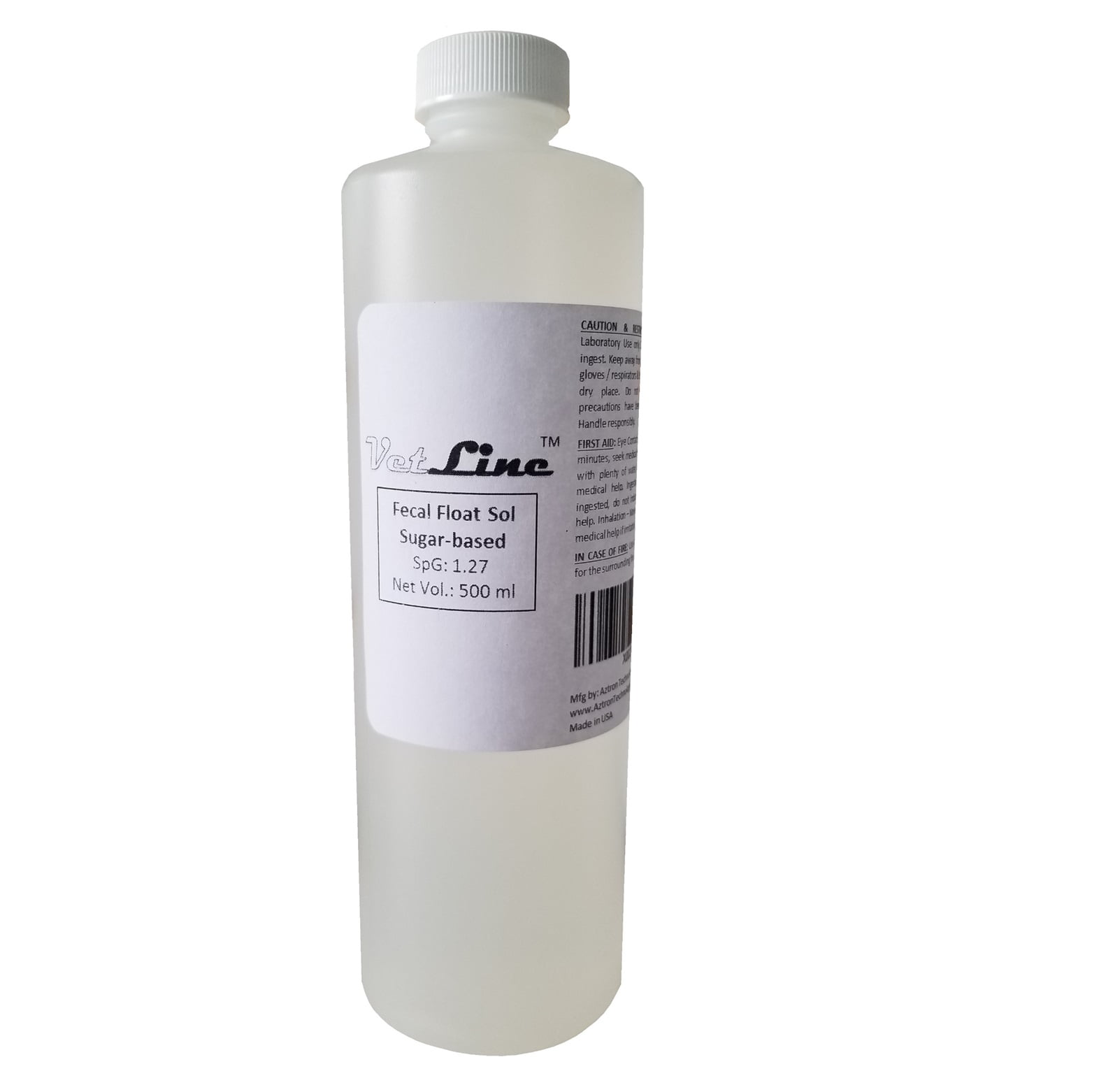 VetLine Fecal Float Sol; Sugar-Based; SpG 1.27; 500 ml - Walmart.com