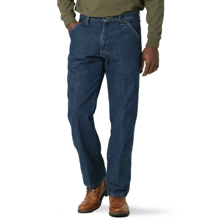 Wrangler Men's Fleece Lined Carpenter Jean - Walmart.com