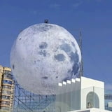 1m40in Blow Up Giant Inflatable Moon Ball With Built In LED Lights And ...