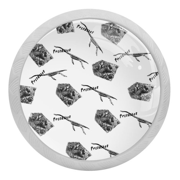 4PCS Round Insect Cabinet Fluorescence Knob Glowing in the Dark ...