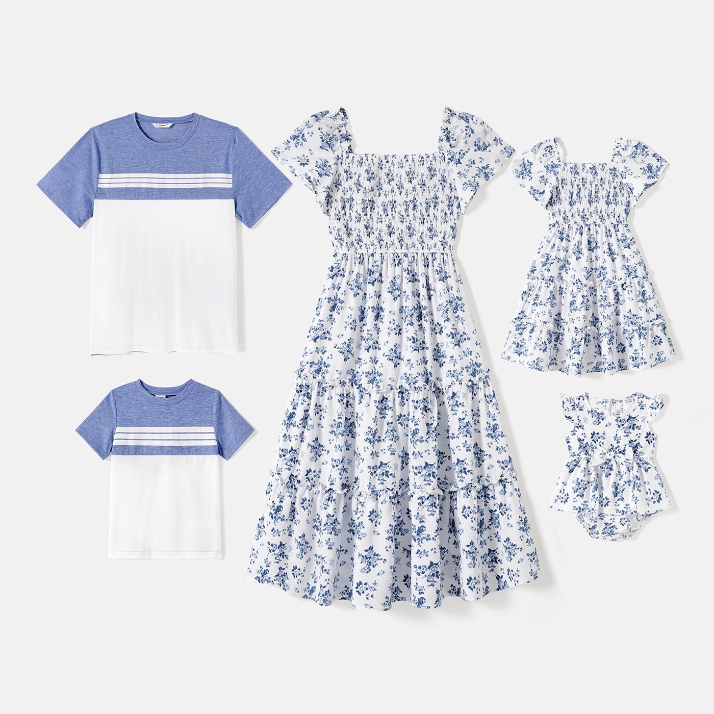Click here for Patpat Family Matching Outfits Allover Floral Prin... prices