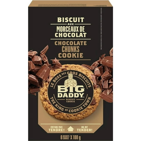 Big Daddy Chocolate Chunks Cookies, Soft & Tender Home-Baked Style ...