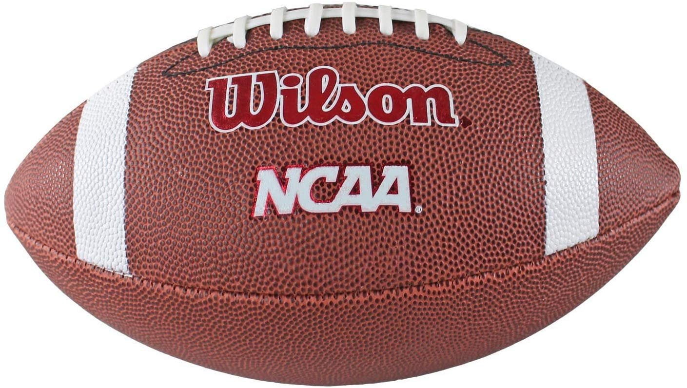 Wilson NCAA Red Zone Series Composite Leather Pee Wee Size Football ...