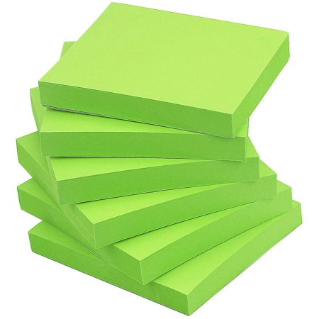 Sticky Notes 3x3 Self-stick Notes Blue Color 6 Pads, 100 Sheets/pad ...
