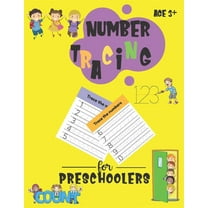 Number Tracing Book for Preschoolers and Kids Ages 2-5: Trace Numbers ...