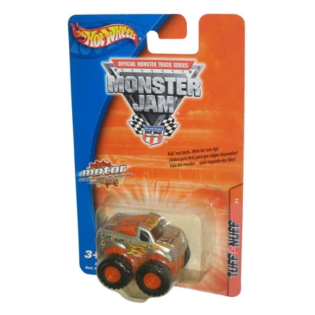 Monster Jam Hot Wheels (2004) Tuff & Nuff Motor Mini Pull Back Toy Car ...