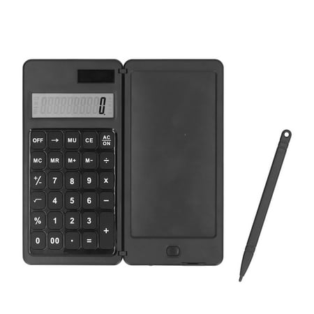 Desktop Calculator, LCD Writing Tablet Folding Calculator For Business ...