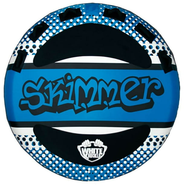 White Knuckle Skimmer 80 Inch 3 Person Towable Pull Behind Boat Water ...