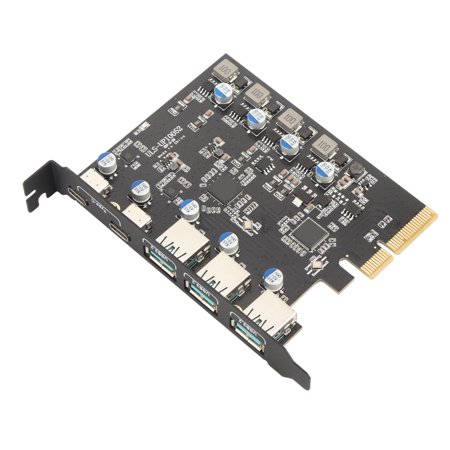 PCI Express Host Card, USB3.2 Gen2 5V PCIE To Type C Card 20Gbps Drive ...