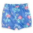Disney Princess Ariel Bodysuit French Terry Bubble Shorts and Headband 3 Piece Outfit Set ...