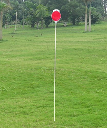 FiberMarker 1/4-Inchx36-Inch Solid White Snow Markers with 4.5-Inchx3 ...