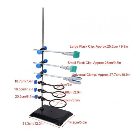 Khall Laboratory Stand, Platform Flask Clamp Flask Clamp Support, For ...