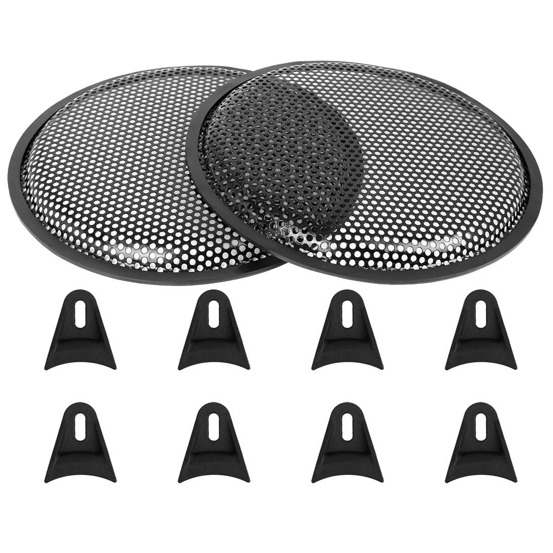 Cubierta Protectora Rejilla Gofre Negra Metal Subwoofer Altavoz Coche ...