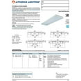 Lithonia Lighting 4 ft. Wide Body Acrylic Diffuser D2SB48 - New ...
