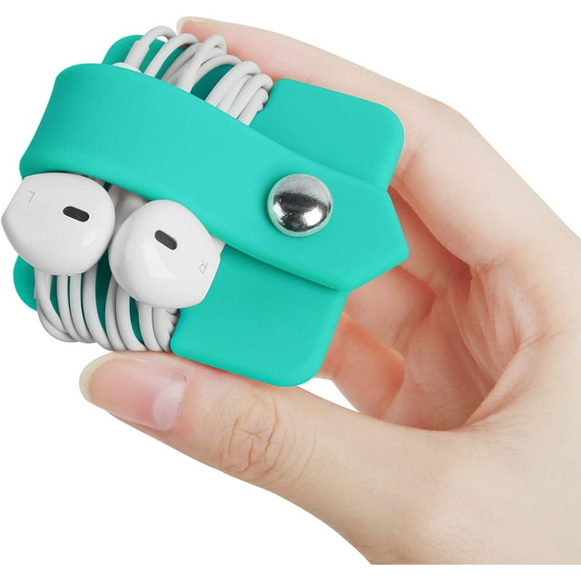 Silicone Earphone Organizer Earphone Wrap Winder Headphone Cord ...