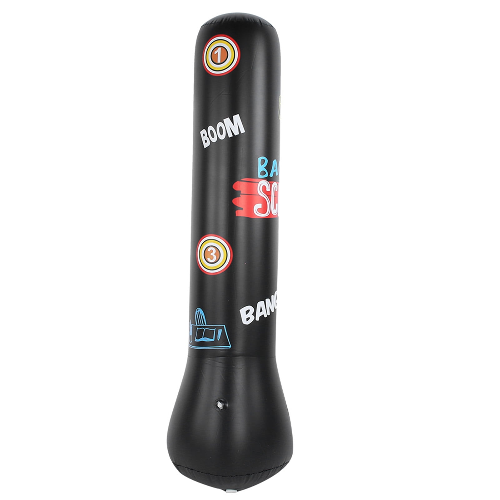Thicken Inflatable Boxing Punching Bag Free-Standing Tumbler Fitness ...