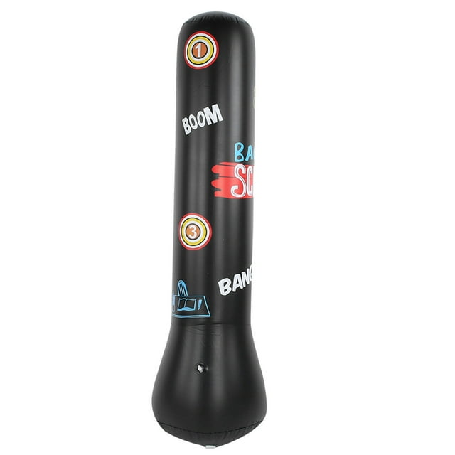 Thicken Inflatable Boxing Punching Bag Free-Standing Tumbler Fitness ...