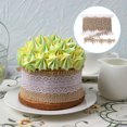 1Set 5 Yards Metallic Yarn Flower Lace Trim Ribbons Garment Accessories ...