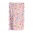 Colorful Striped Beach Towel, Soft Microfiber Bath Towel for Swimming ...