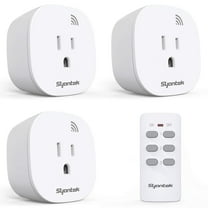 Link2Home Wireless Remote Control Outlet, Compact Plug, 100ft Range ...