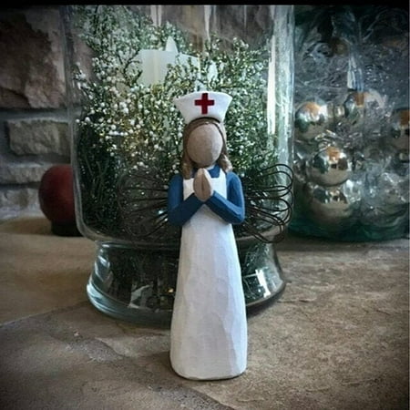 Nurse Angel Baby Statue Healing Angel Nurse Angel Statue Hand-Painted ...
