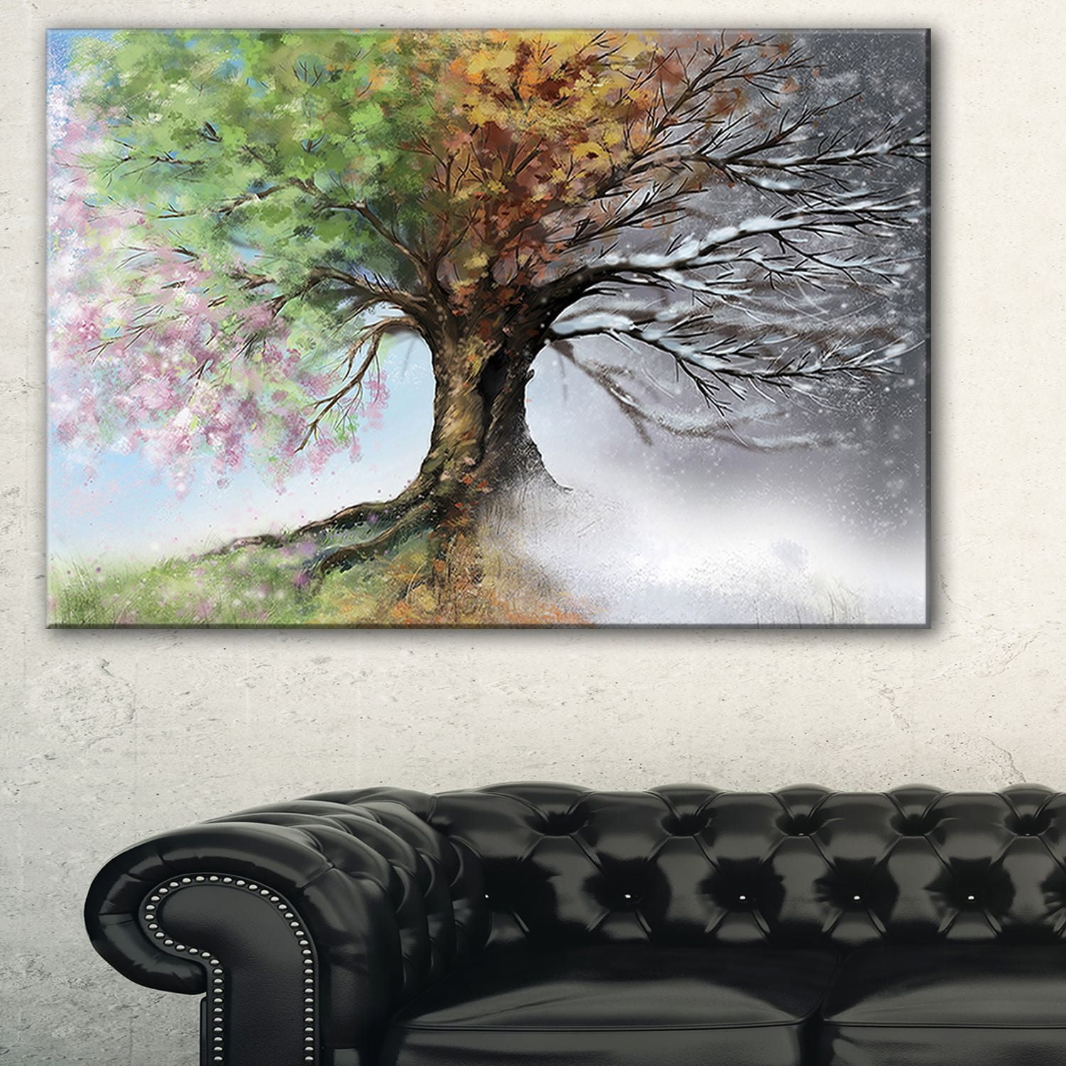 Click here for Designart Design Art Tree With Four Seasons Tree P... prices