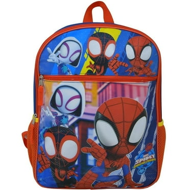 Marvel Spider-Man Miles Morales and Spidey 5-Piece 16" Youth Backpack ...