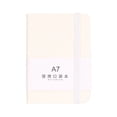 1-Pack Horizontal Pocket Notebook, 11x9cm Lined Notepad with Thick ...