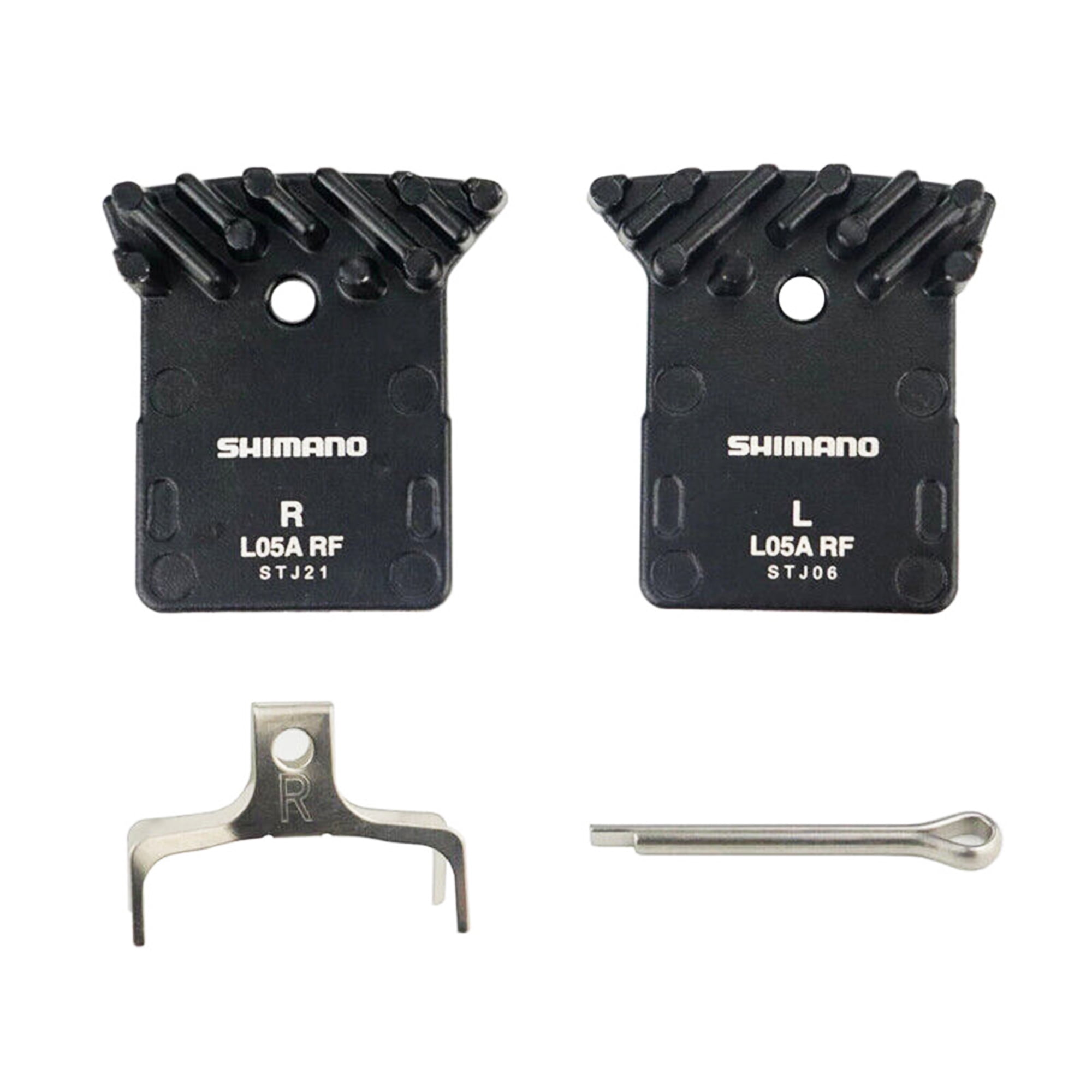 Buy Shimano 2 Pairs L05A-RF Resin Brake Pad with Cooling Fin Ice-Tech ...