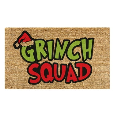 Christmas Doormat Holiday Indoor Outdoor 40 x 60cm,Christmas Grinch Mat ...