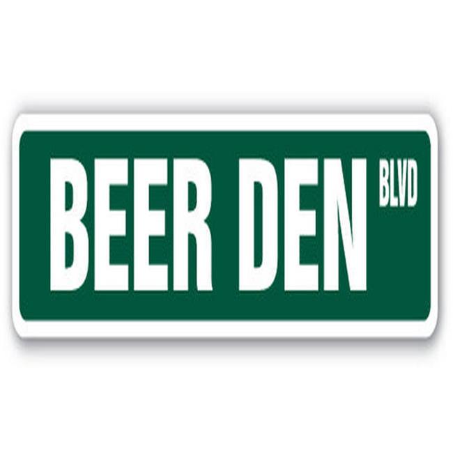 SignMission SS-Beer Den 18 in. Beer Den Street Sign - Beer Breweries ...