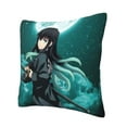 Muichiro Tokito Throw Pillow Covers Cases Cushion Cover Decorative ...
