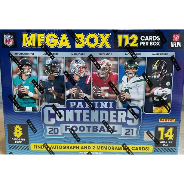 2021 Panini Contenders NFL Football Mega Box - Walmart.com