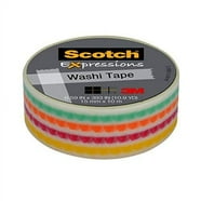 Scotch Expressions Magic Tape, 3/4" x 300", Preppy - Walmart.com