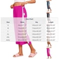 YUGYXL Women's Tear Away Capri Pants Surgery Recovery Hip Knee Ankle ...