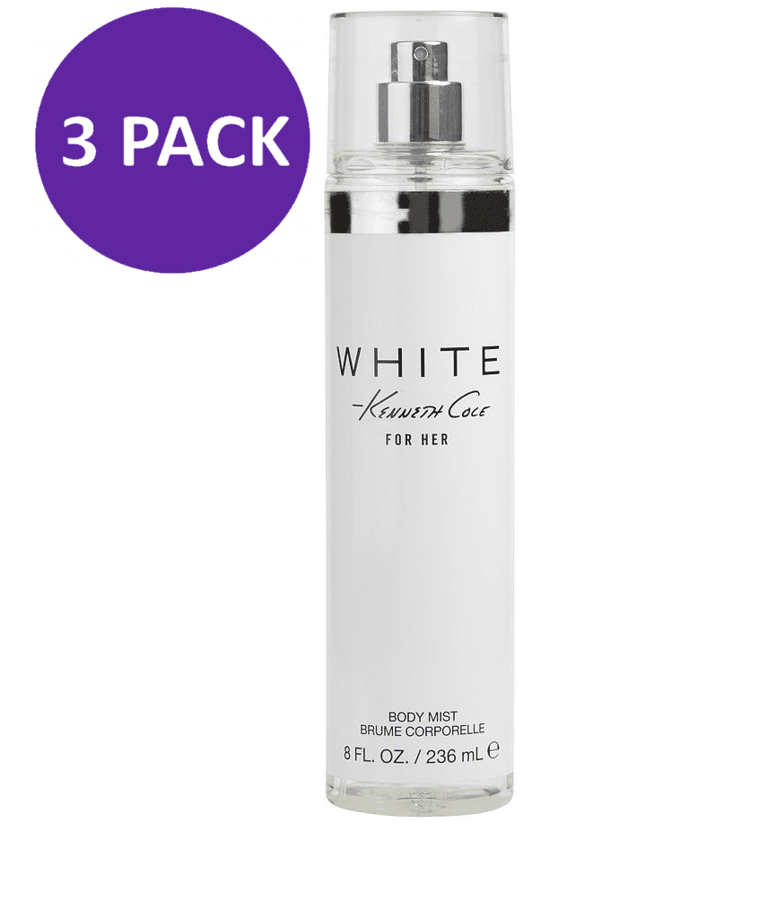 Kenneth Cole White Body Mist For Women 8.0 oz (PACK OF 3) - Walmart.com