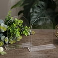 UNIQOOO Arch Acrylic Table Sign With Holder, Perfect for Wedding Table ...