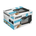 Courant 2 Slice Compact Kitchen Appliance: Toaster Oven with Bake Tray ...