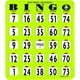 MR CHIPS Jam-Proof Easy-Read Large Print Fingertip Slide Bingo Cards ...