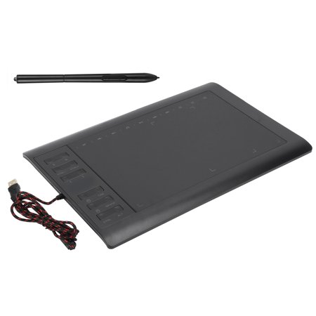 Keenso 10 X 6 Inch Graphic Drawing Tablet, 8192 Level Digitalizing ...