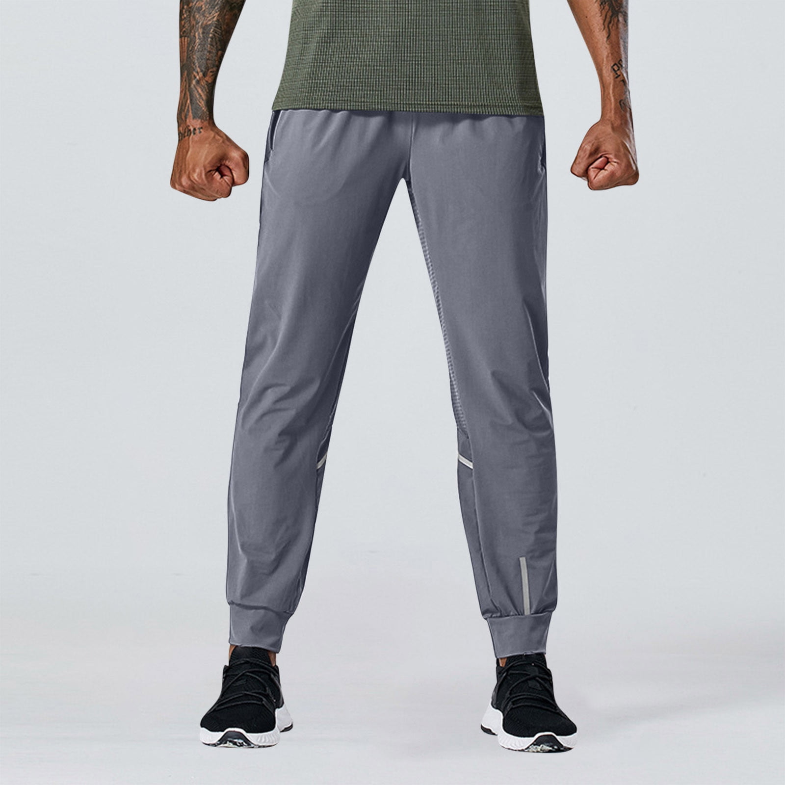 Click here for Jienlioq Mens Nylon Sports Pants Elastic Waist Dra... prices