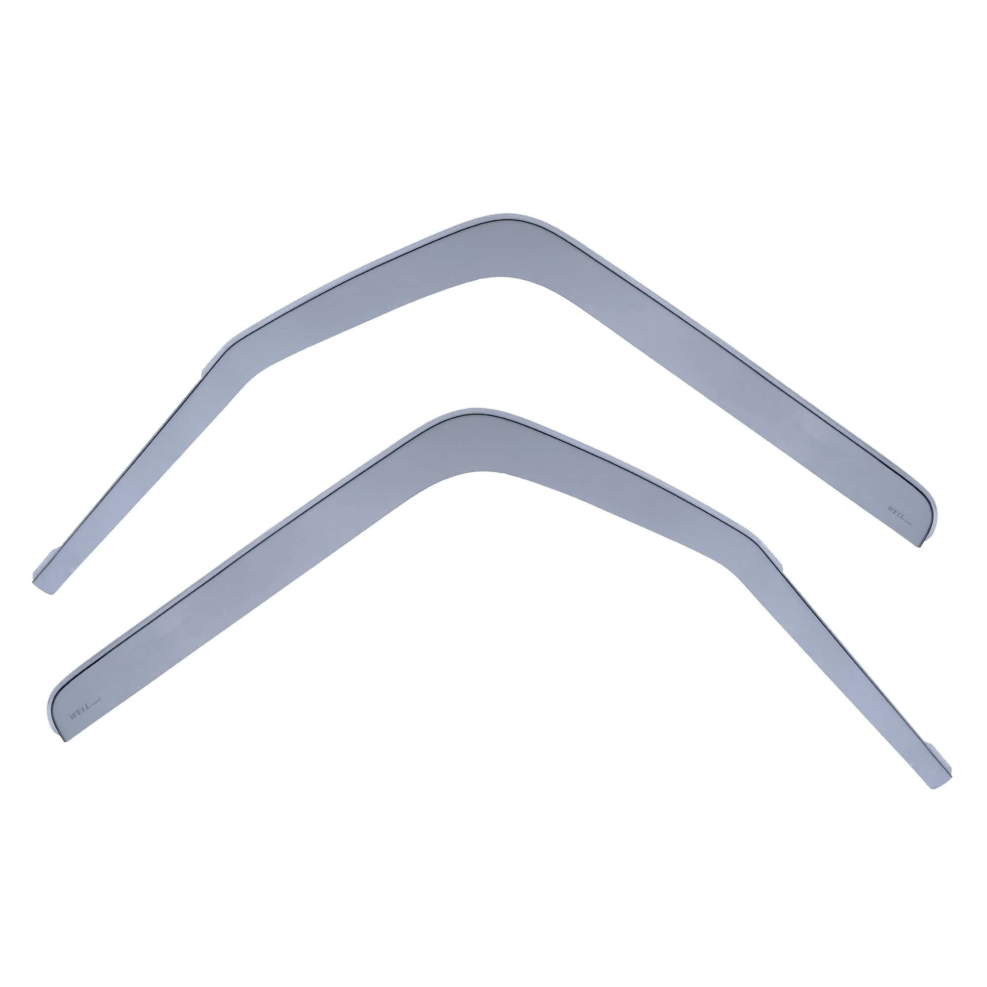 Wellvisors In-Channel Window Visors Wind Deflector Front Only for Isuzu ...